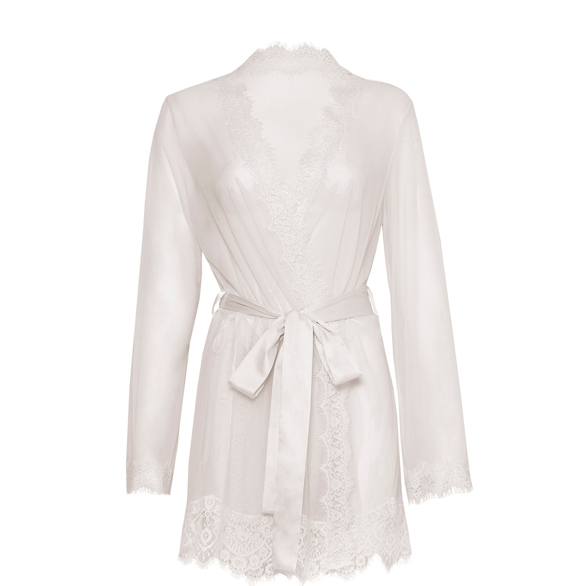 Bridal Provence Short Sheer Robe – Oh La La Cheri