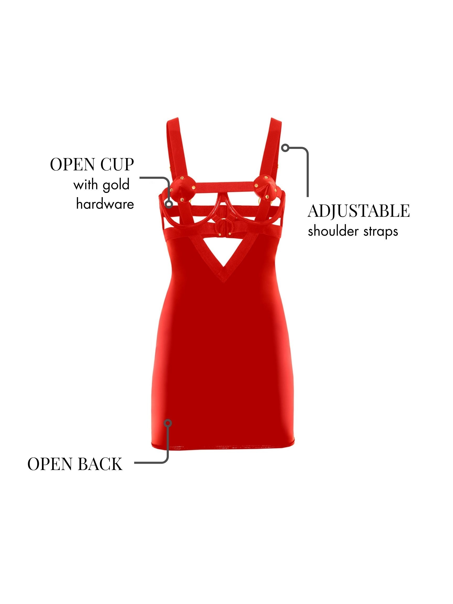Plus Size Open-Cup Lingerie – Oh La La Cheri